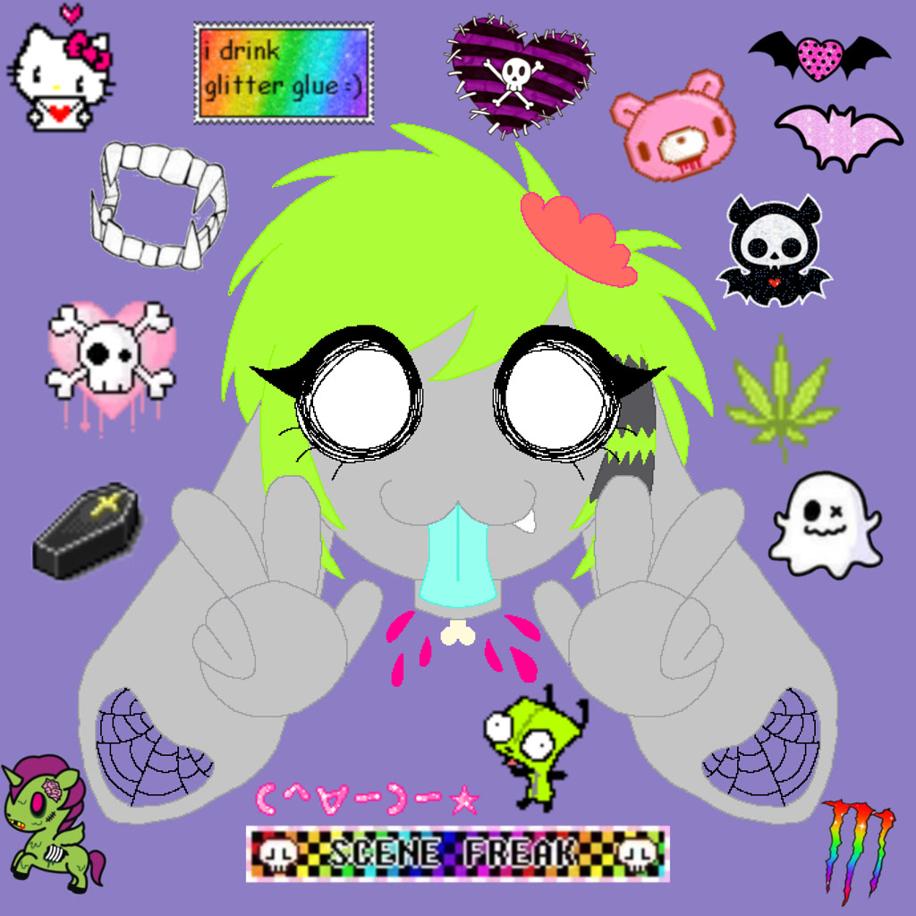 #3199491 - semi-grimdark, artist:sillybugdrawz, oc, oc:mauve, rabbit ...