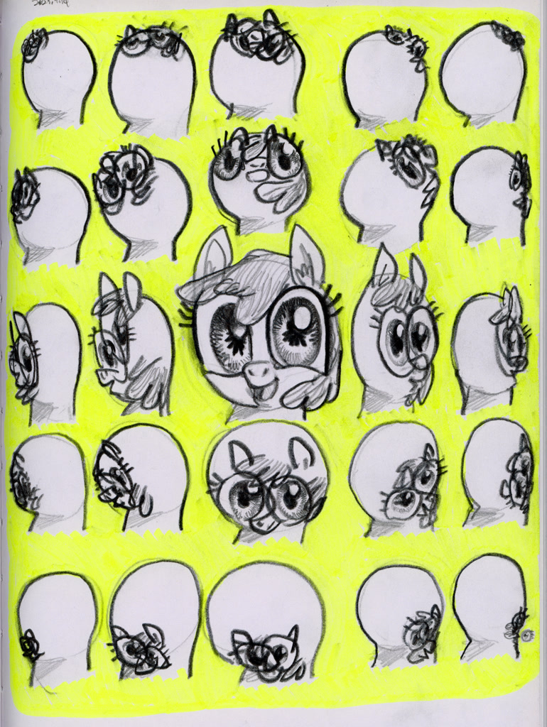 #3200142 - safe, artist:ja0822ck, oc, pony, face, female, mare, traditional art - Derpibooru