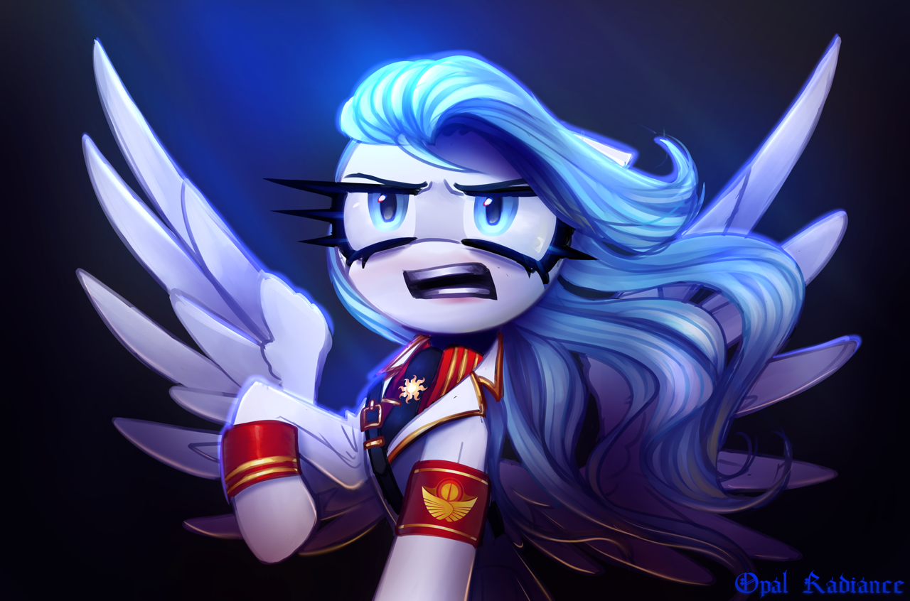 #3200689 - safe, artist:opal_radiance, oc, oc only, oc:opal rosamond, pegasus, pony, equestria ...