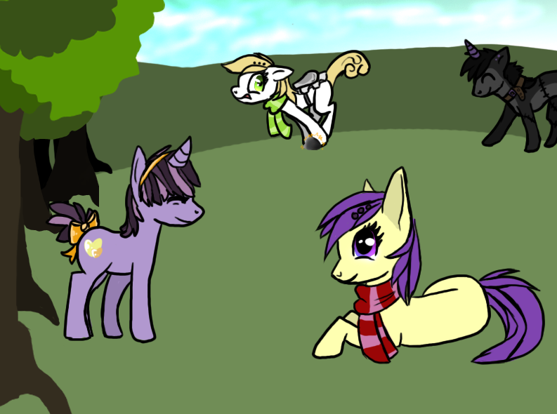 #3201076 - safe, artist:lupisvulpes, oc, oc only, oc:gracie, pony ...