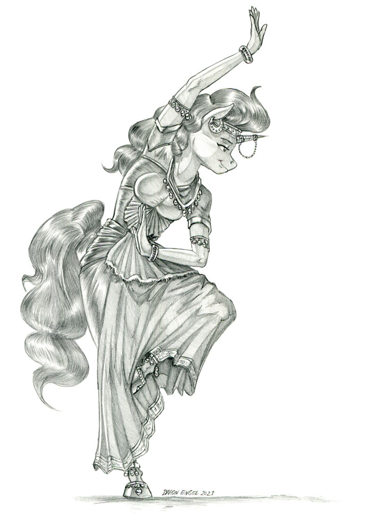 #3202187 - safe, artist:baron engel, saffron masala, unicorn, anthro ...