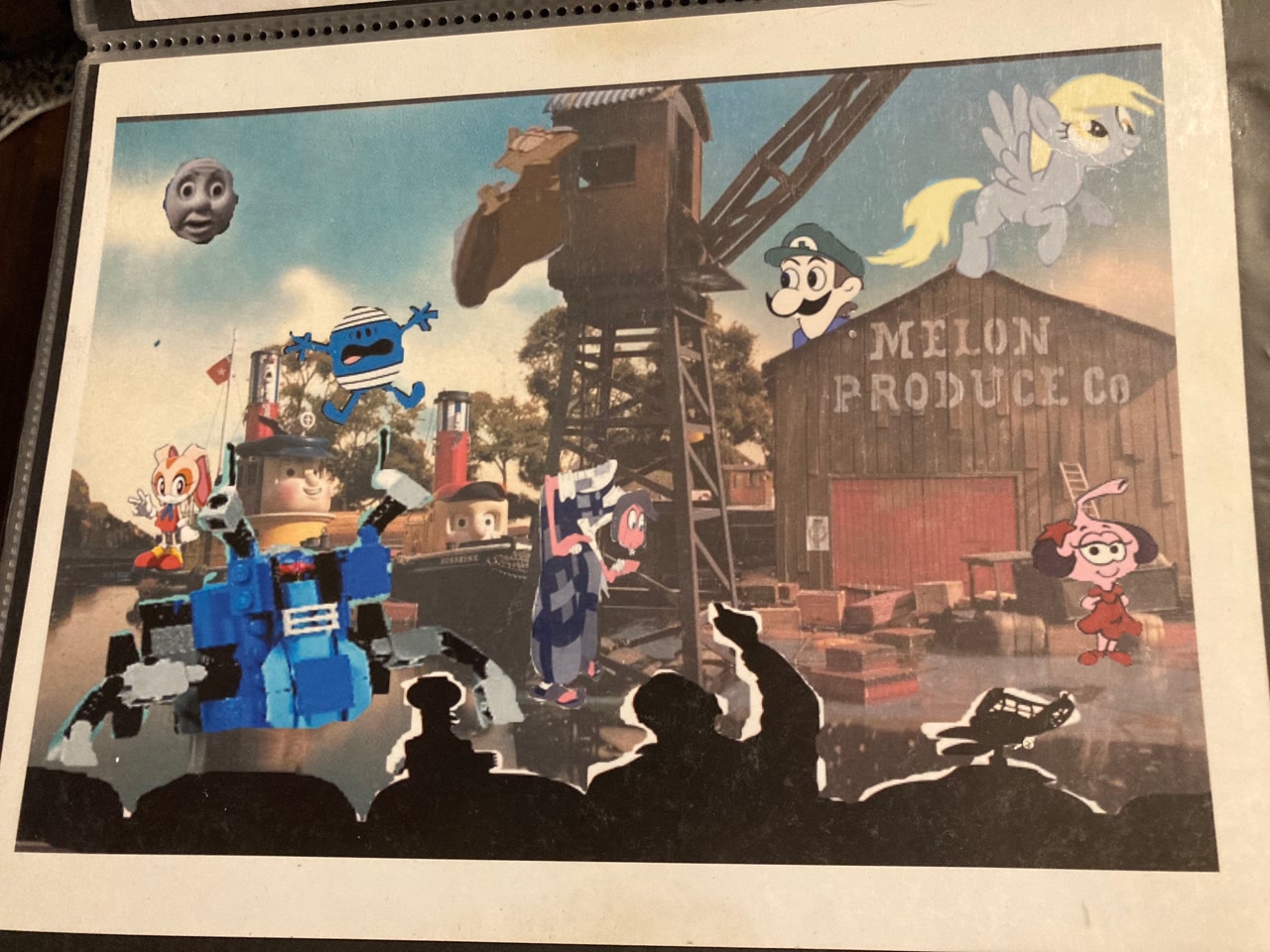 #3202886 - safe, artist:polorenzielephant, derpy hooves, g4, barely ...