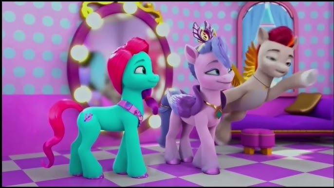 #3203133 - safe, screencap, jazz hooves, queen haven, rocky riff, earth ...