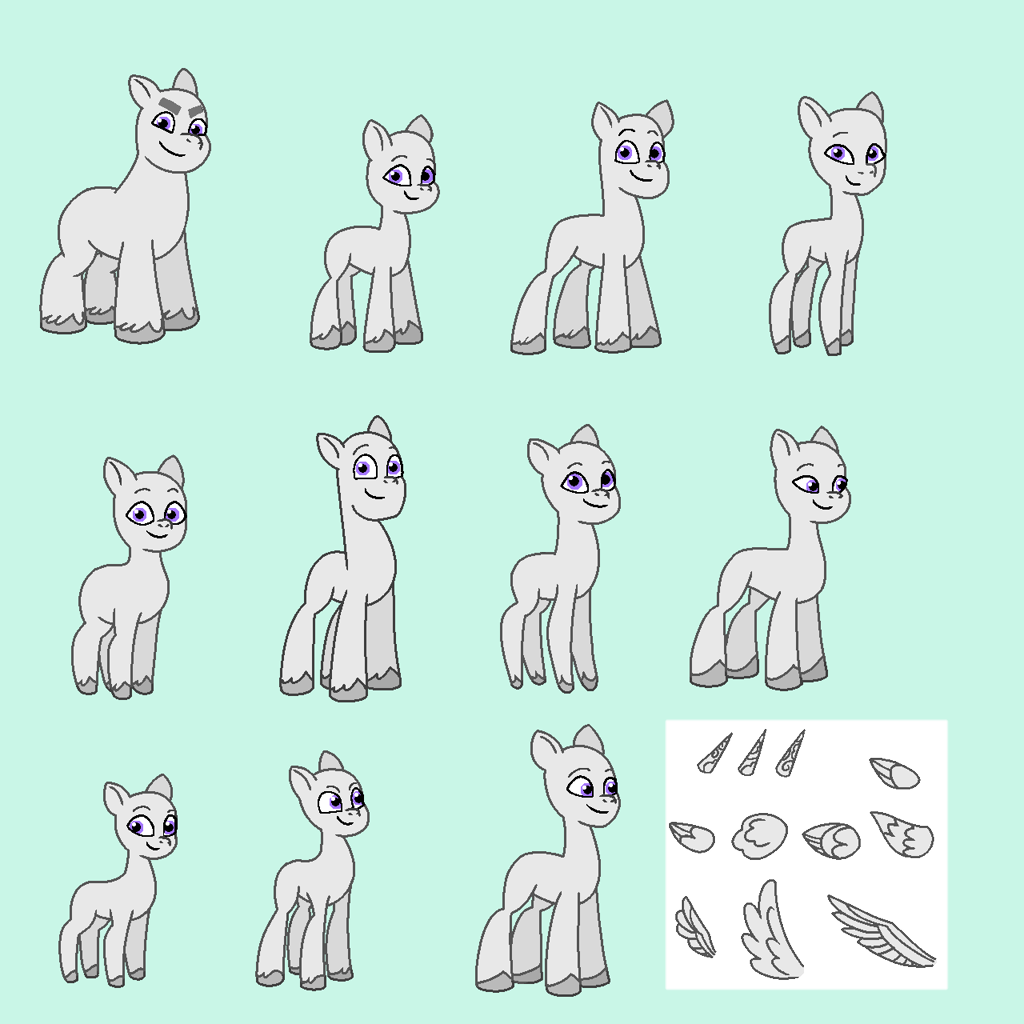 #3193606 - safe, artist:dazzle, earth pony, pegasus, pony, unicorn, g5 ...