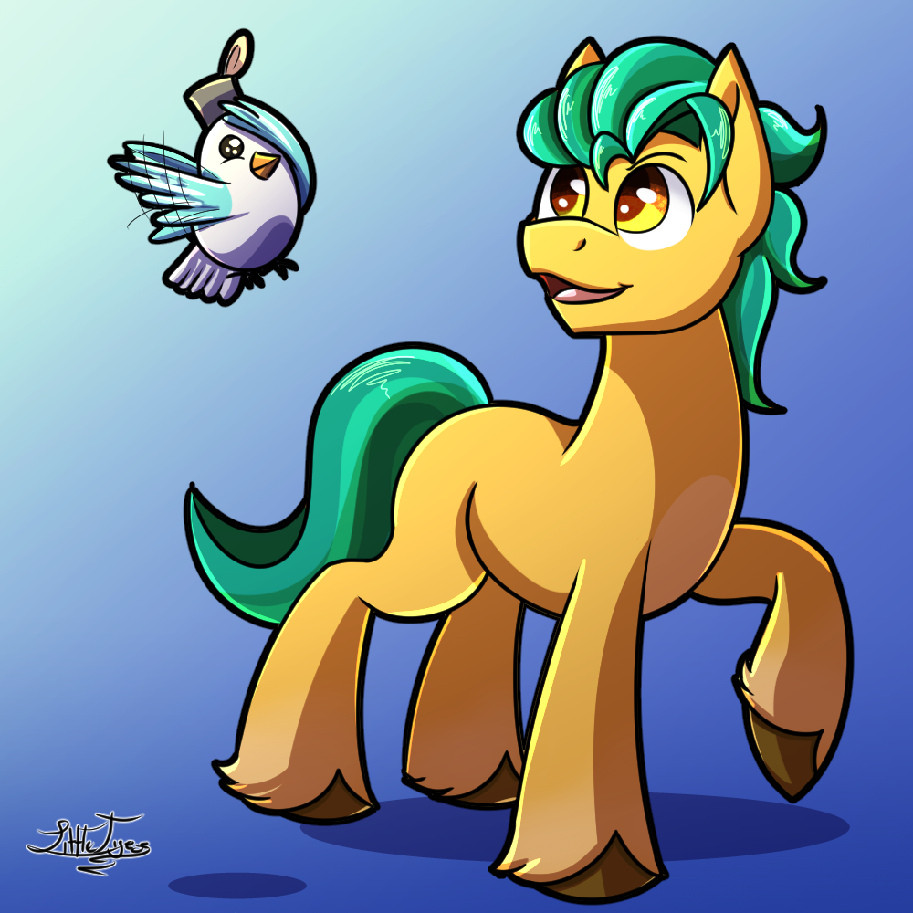 #3204045 - safe, artist:littletigressda, hitch trailblazer, kenneth ...