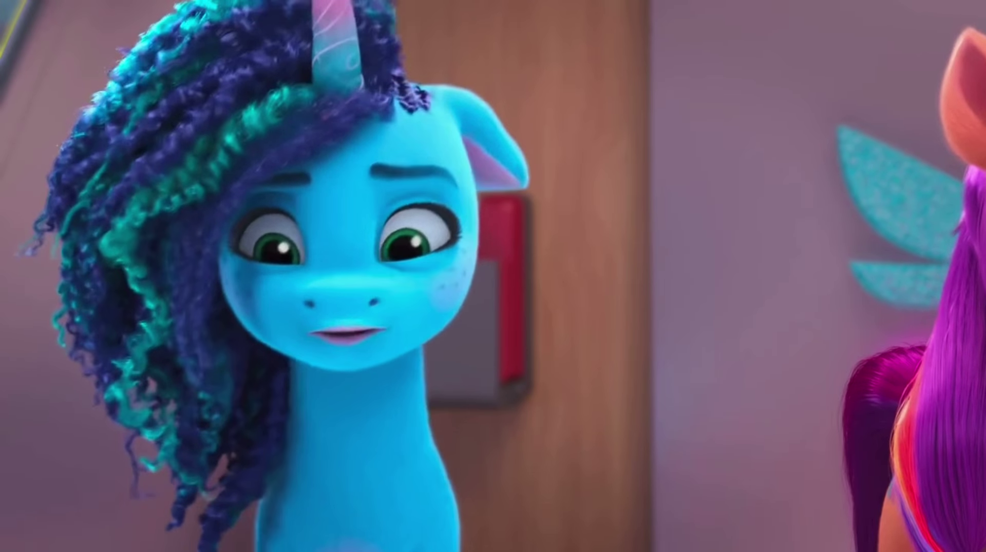 #3204122 - safe, screencap, hitch trailblazer, izzy moonbow, misty brightdawn, pipp petals ...