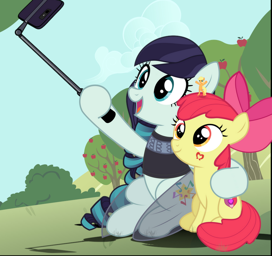 #3204541 - safe, artist:jhayarr23, artist:up1ter, apple bloom ...