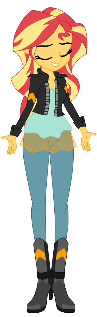 #3205292 - safe, artist:gmaplay, screencap, sunset shimmer, equestria ...