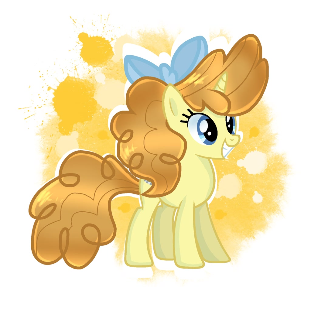 #3205593 - safe, artist:doraeartdreams-aspy, pumpkin cake, pony ...