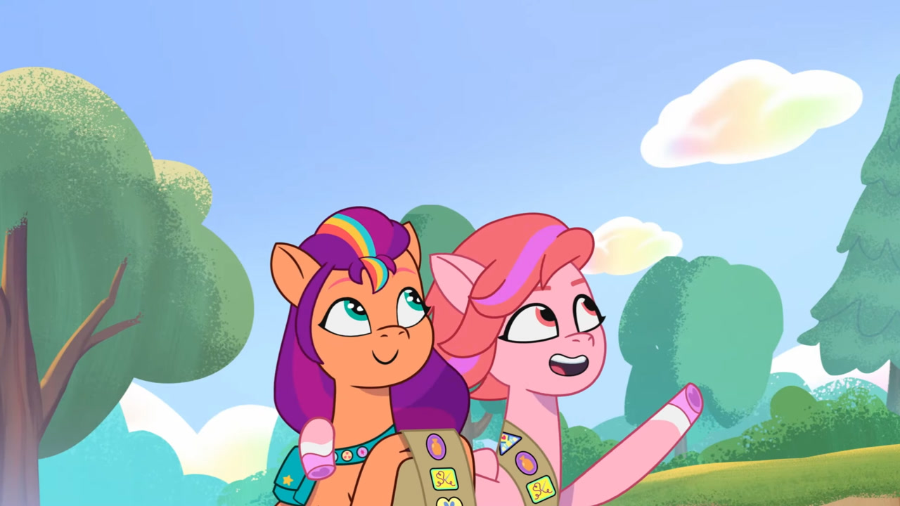 #3205758 - safe, screencap, sunny starscout, windy (g5), earth pony, pegasus, pony, attack of ...