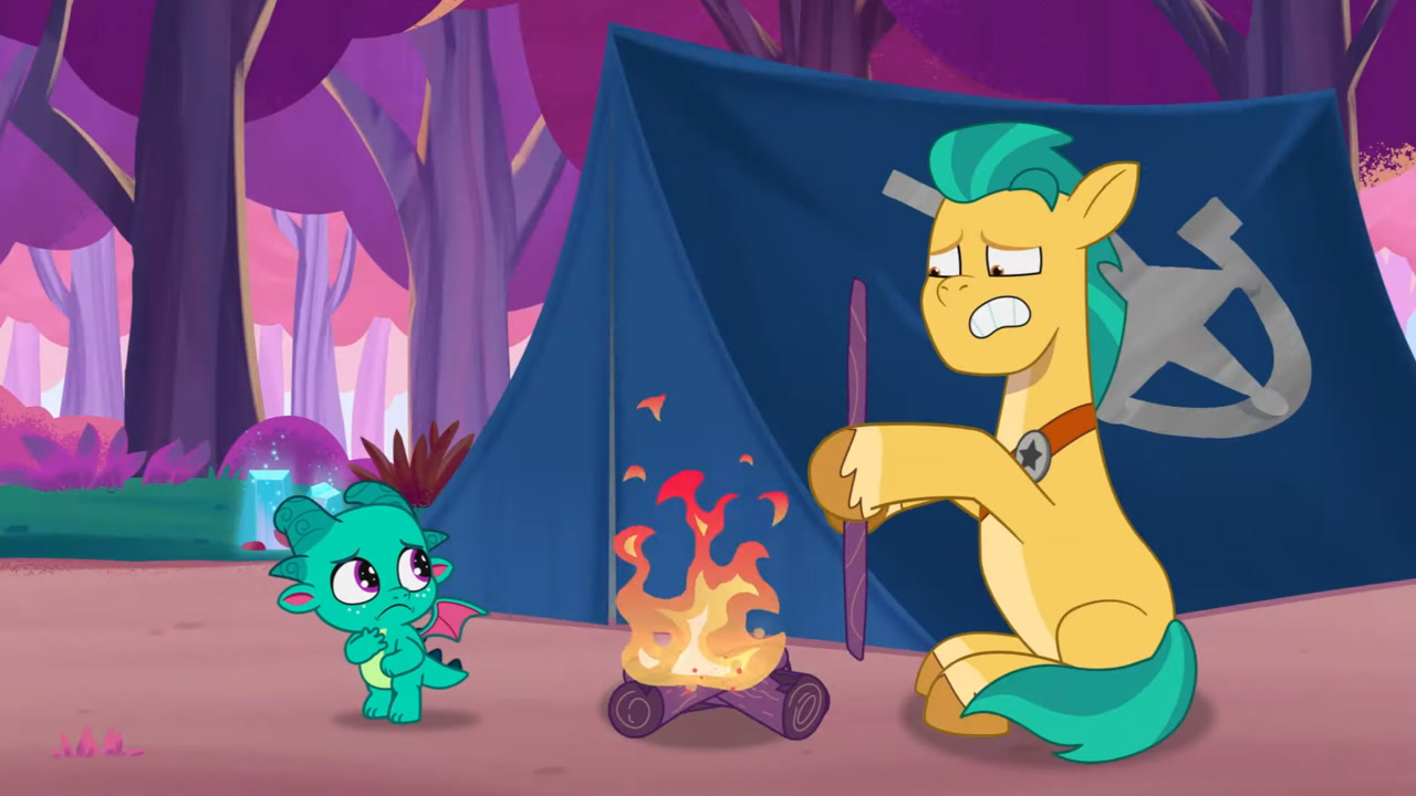 #3206358 - safe, screencap, hitch trailblazer, sparky sparkeroni ...