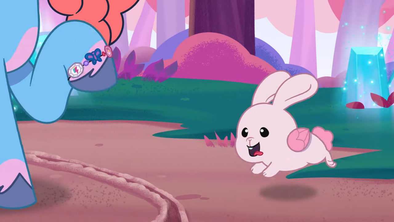 #3206379 - safe, screencap, misty brightdawn, bunnisus, pony, rabbit ...