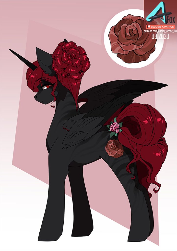 #3206541 - safe, artist:arctic-fox, oc, oc only, alicorn, pony, alicorn oc, horn, solo, wings ...