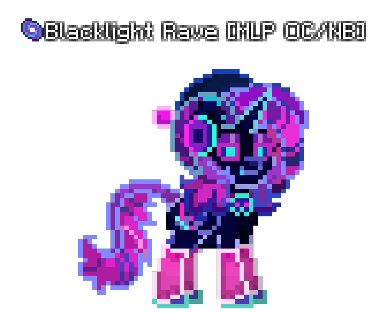 #3207146 - safe, artist:thatmlpartist, oc, oc only, oc:blacklight rave ...