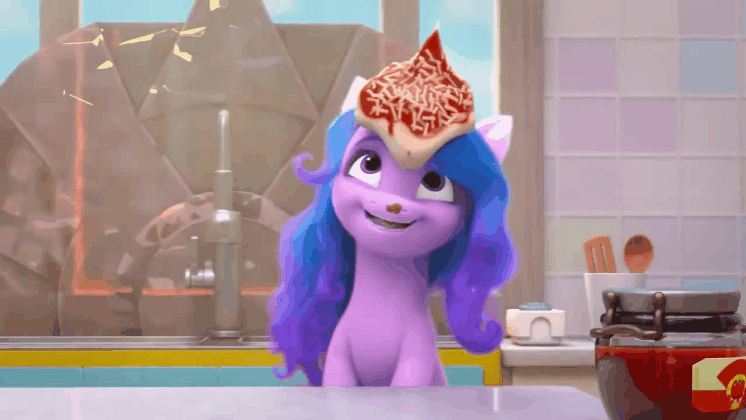 #3207392 - safe, screencap, izzy moonbow, pony, g5, my little pony ...