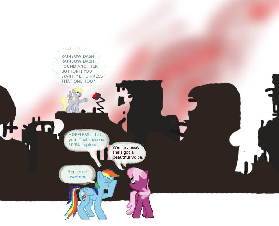 #3207466 - safe, artist:neustrasbourg, cheerilee, derpy hooves, rainbow ...