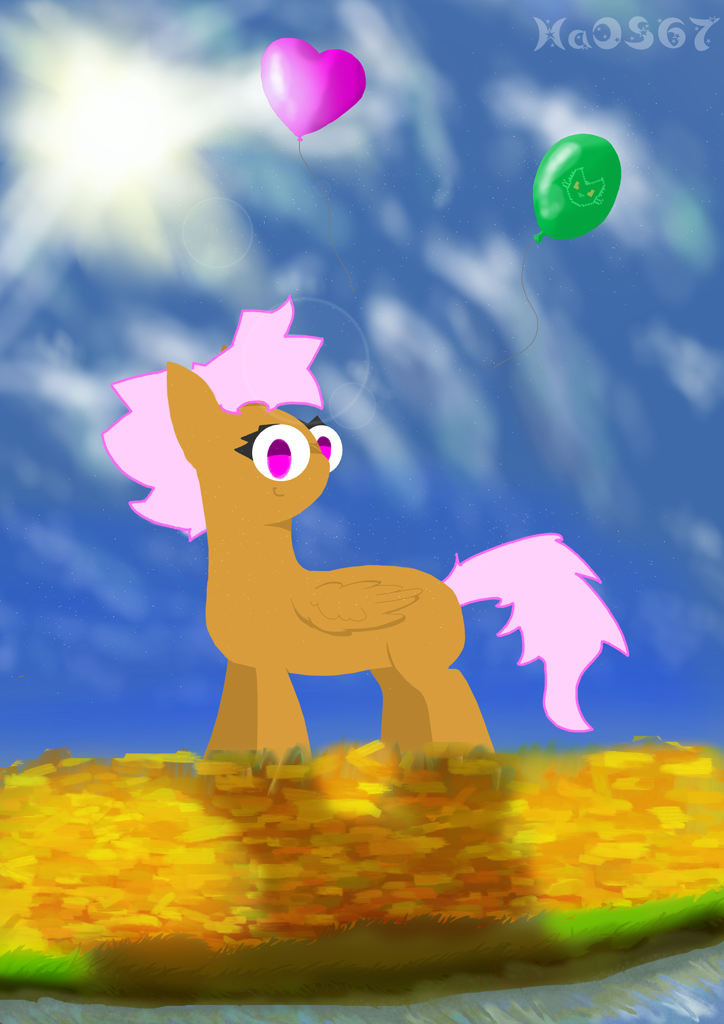 #3207974 - safe, artist:ha0s67, oc, oc only, oc:regie falcon, pegasus ...