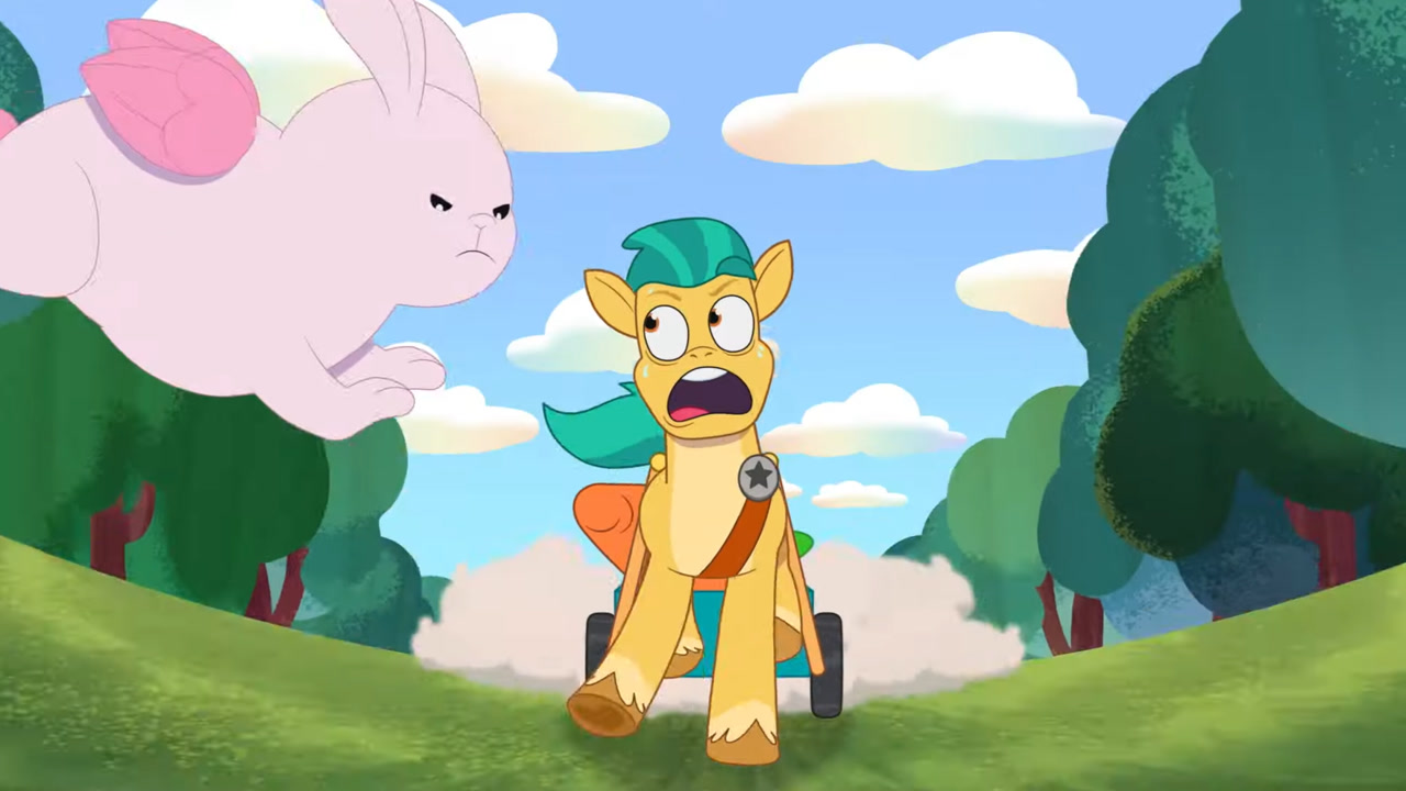 #3207976 - safe, screencap, hitch trailblazer, bunnisus, earth pony ...