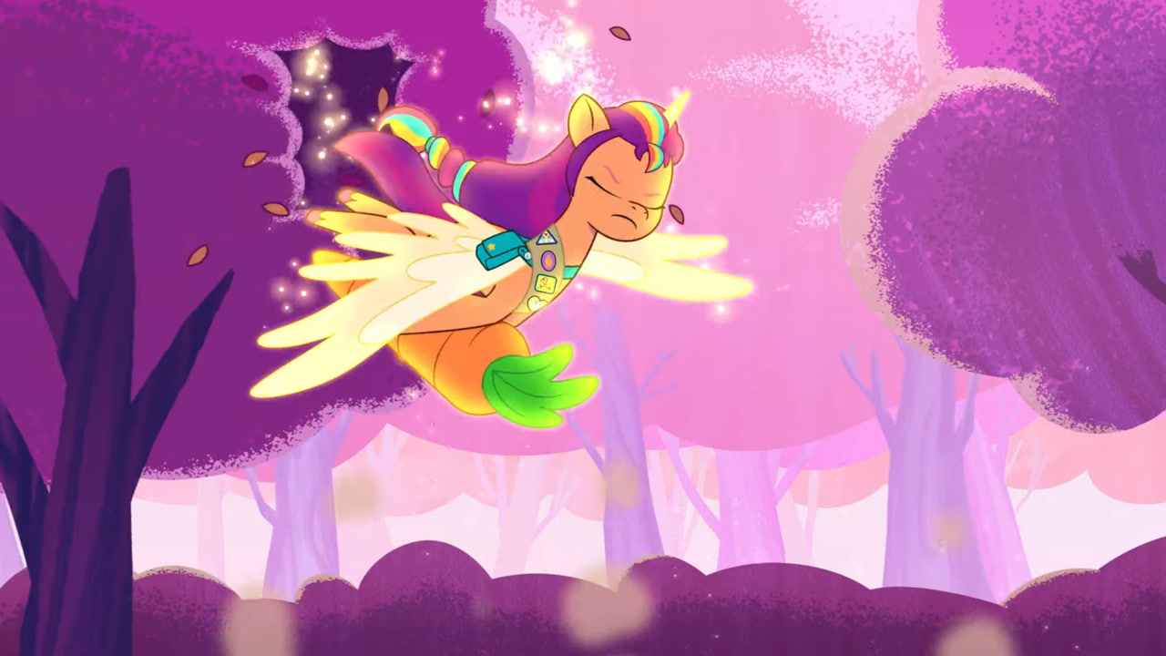 #3208176 - safe, screencap, sunny starscout, alicorn, pony, attack of ...