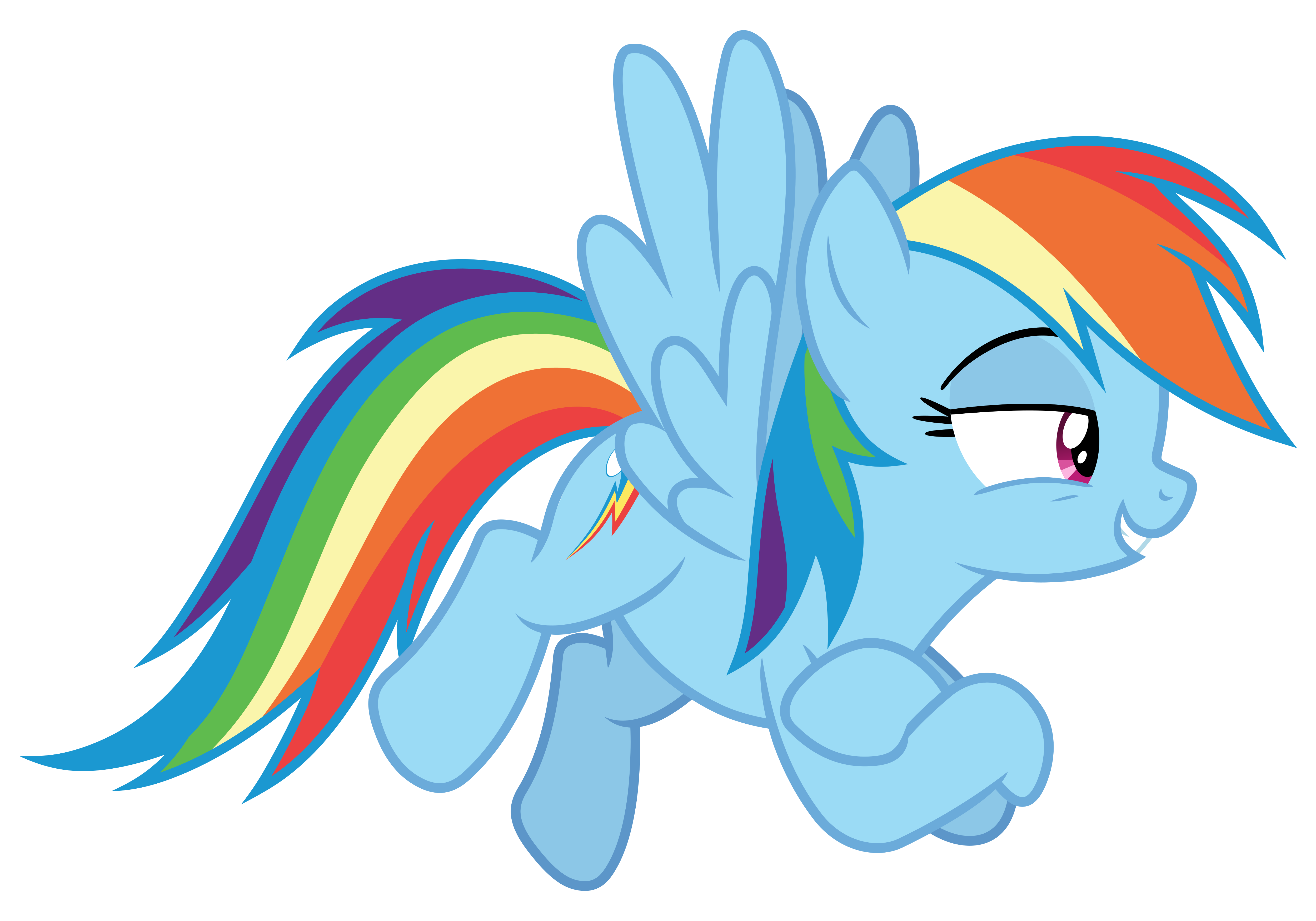 #3208915 - safe, artist:gypsykumquat, rainbow dash, pegasus, pony, g4, .svg available, absurd ...