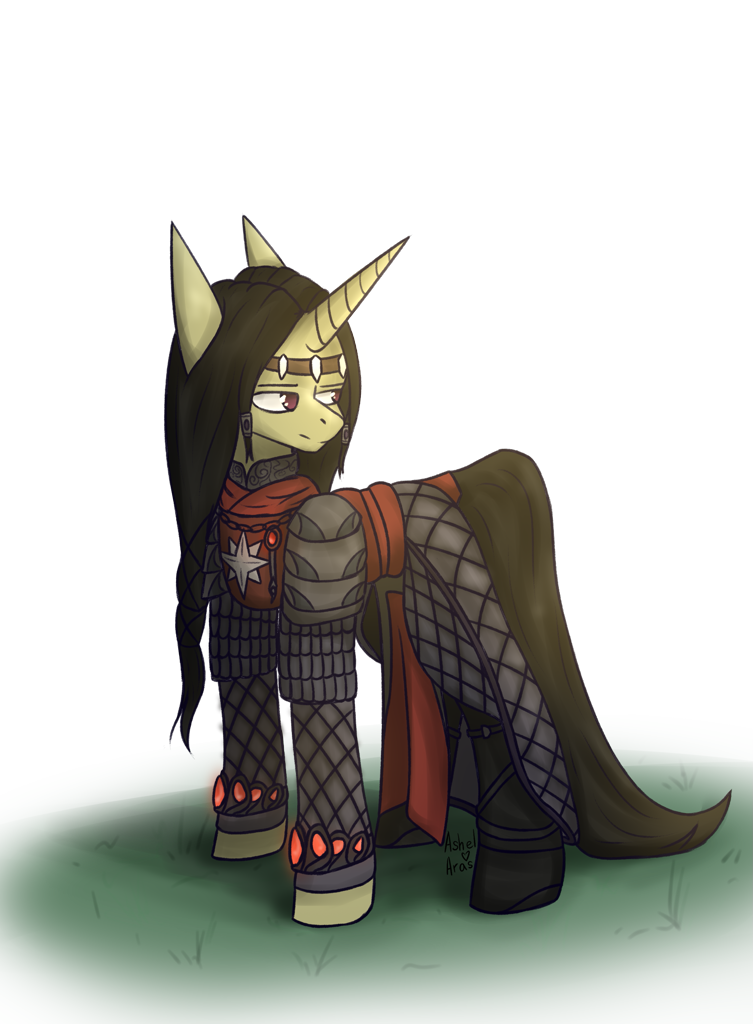#3209504 - safe, artist:ashel_aras, pony, unicorn, armor, background ...