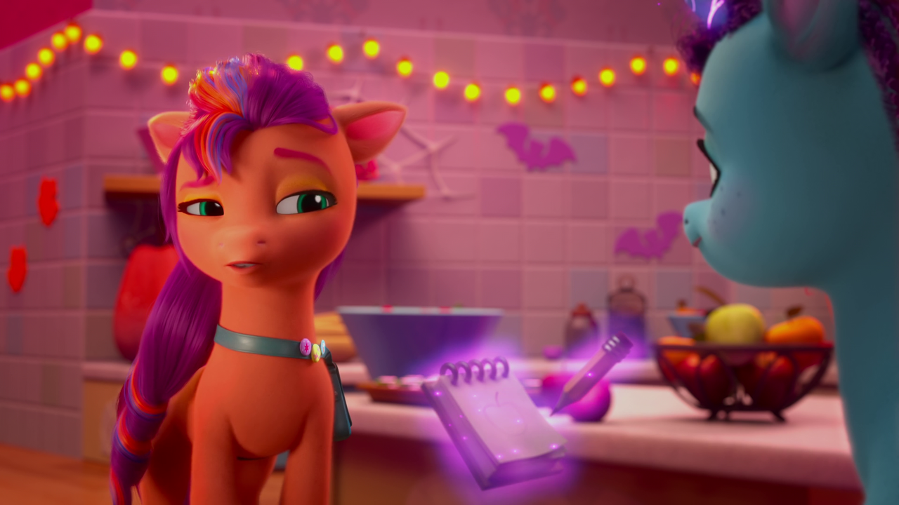 #3209870 - safe, screencap, misty brightdawn, sunny starscout, earth pony, pony, unicorn, g5, my ...