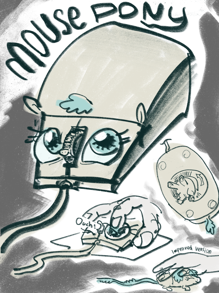 #3210051 - safe, artist:ja0822ck, mouse, object pony, original species ...