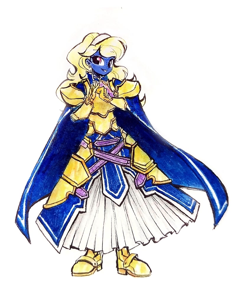 #3210273 - safe, artist:liaaqila, oc, oc only, oc:azure/sapphire ...