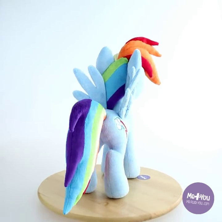 #3195902 - safe, artist:meplushyou, rainbow dash, pegasus, pony ...