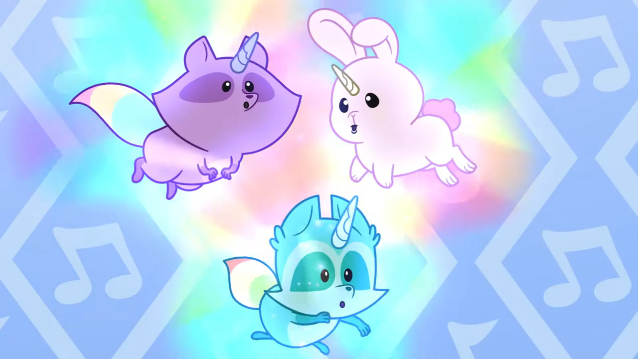 #3196318 - safe, screencap, bunnycorn, pony, rabbit, raccoon ...