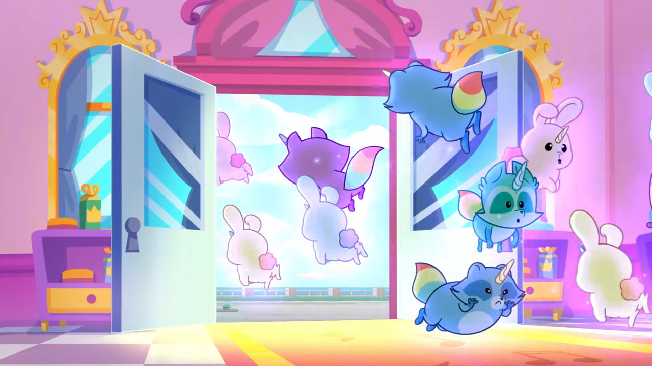 #3196321 - safe, screencap, bunnycorn, rabbit, raccoon, raccoonicorn ...