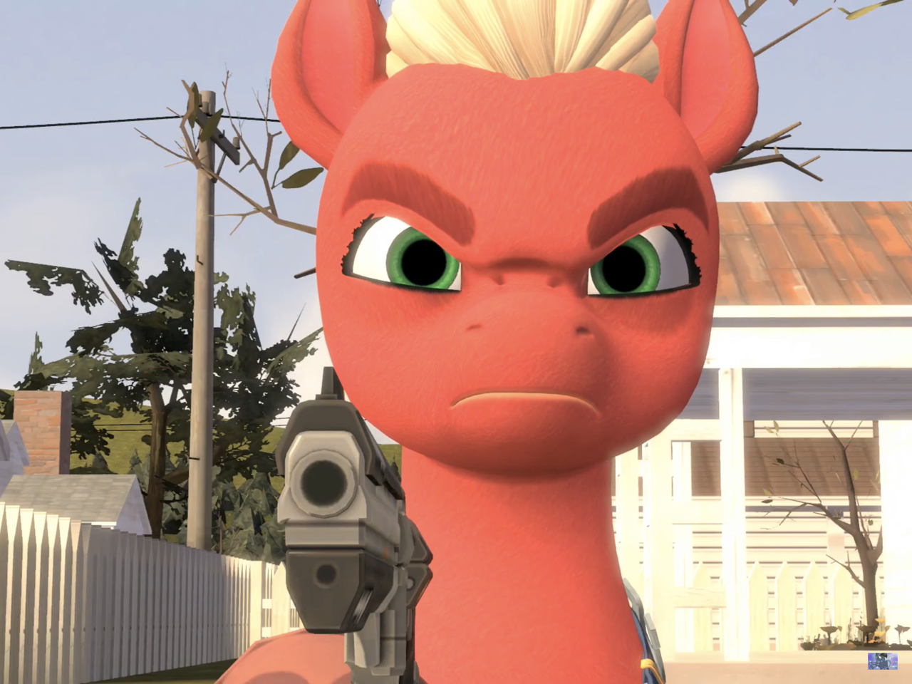 #3196791 - safe, artist:geo bluecropper, sprout cloverleaf, earth pony ...