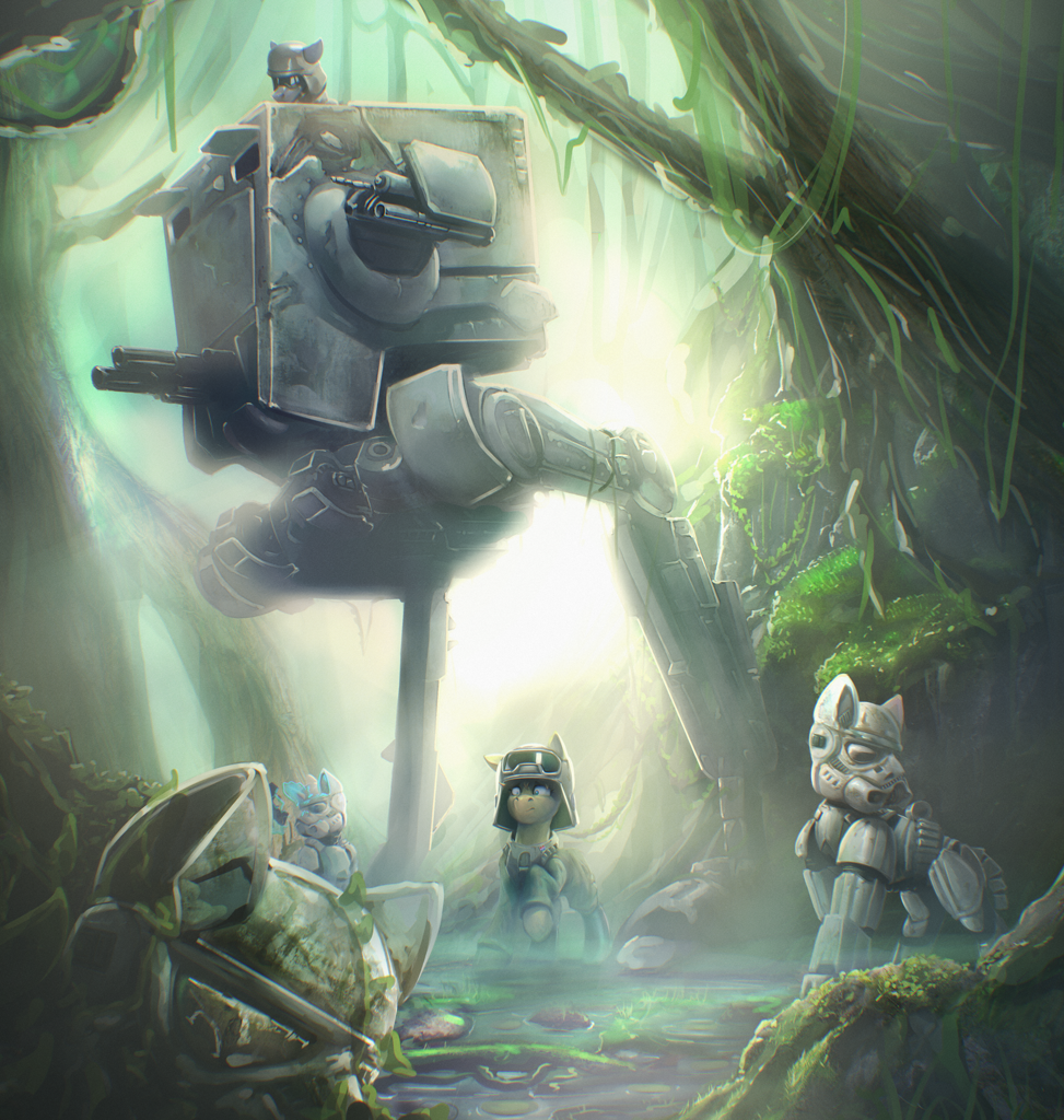 #3197189 - semi-grimdark, artist:richmay, oc, oc:clover springs, pony ...