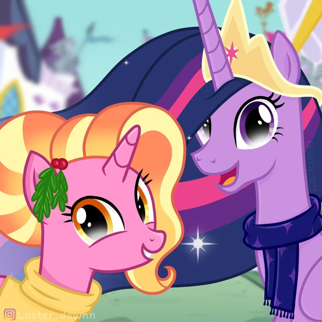 #3272635 - safe, luster dawn, twilight sparkle, alicorn, pony, unicorn ...