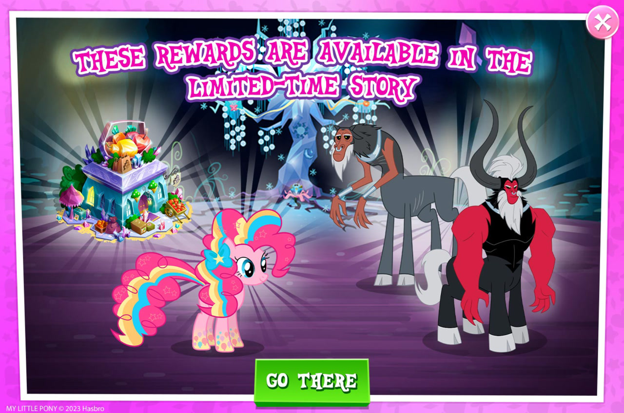 #3272755 - safe, gameloft, lord tirek, pinkie pie, centaur, earth pony ...