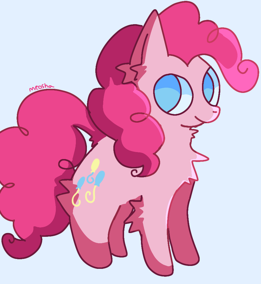 #3273114 - safe, artist:ponyenjoer, pinkie pie, earth pony, pony, chest ...