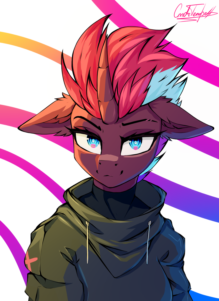 #3277991 - safe, artist:cmdrtempest, oc, oc only, oc:tempest revenant ...