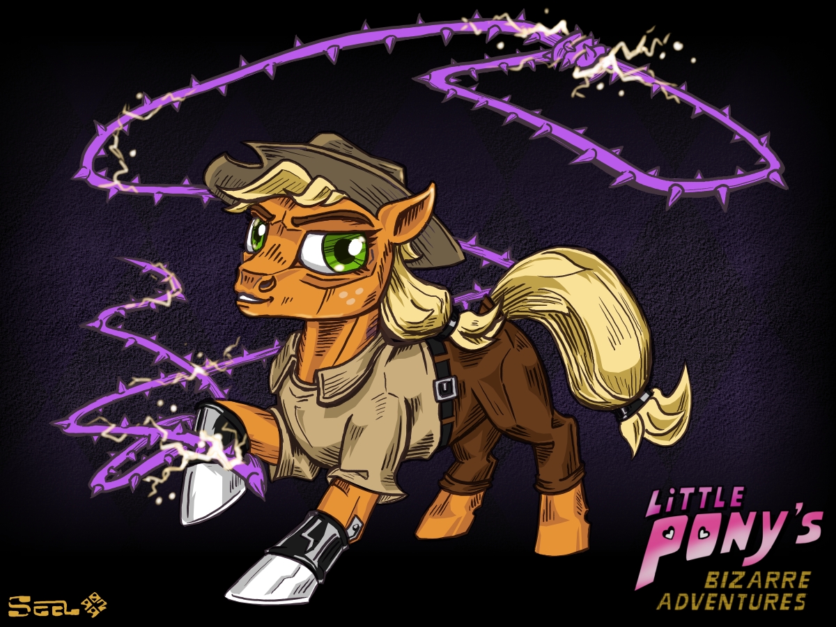 #3280708 - safe, artist:scarletdex8299, applejack, earth pony, pony, g4 ...