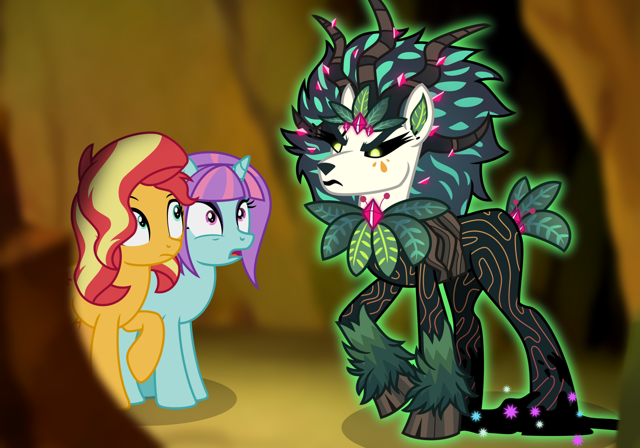 #3281055 - safe, artist:emeraldblast63, artist:limedazzle, gaea ...