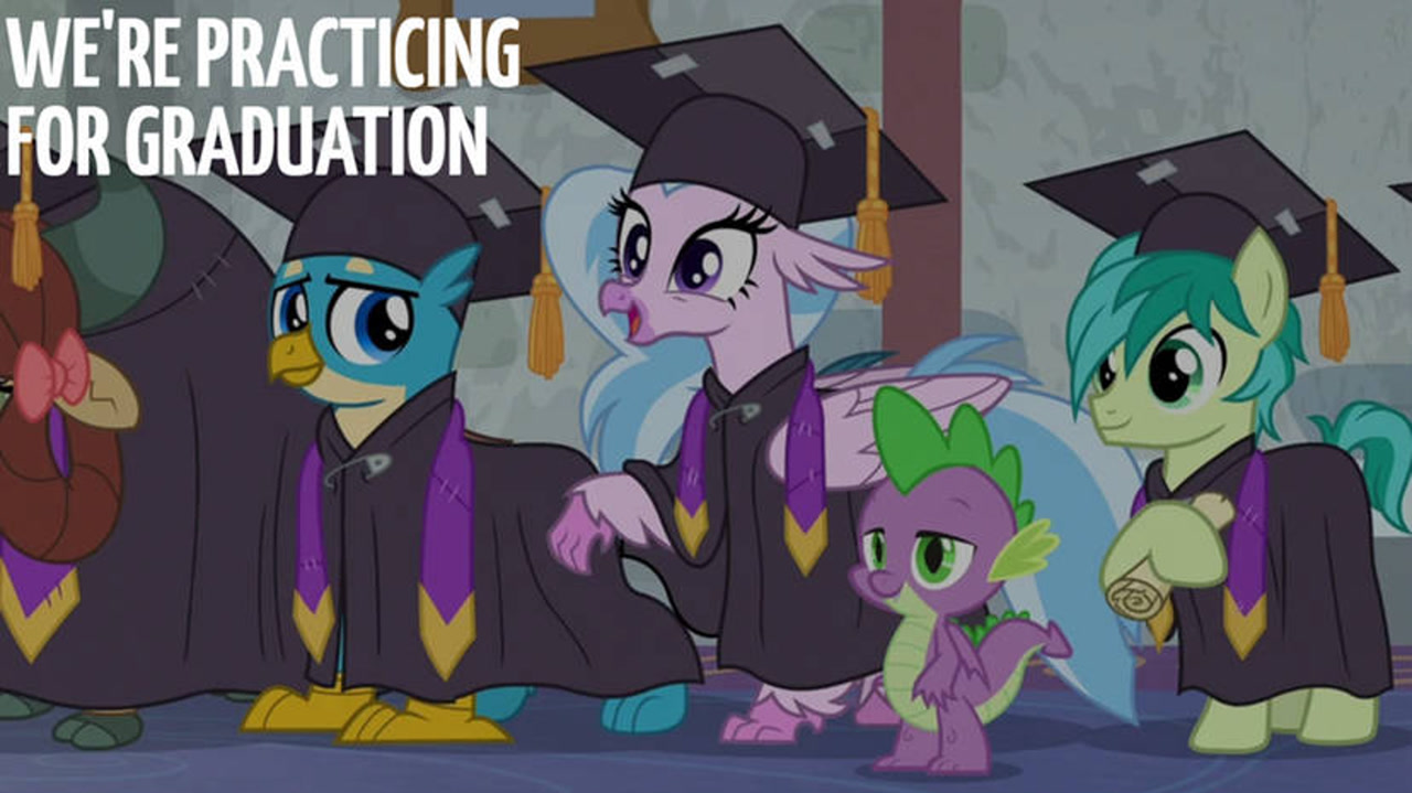 #3281319 - safe, edit, edited screencap, editor:quoterific, screencap, gallus, sandbar ...