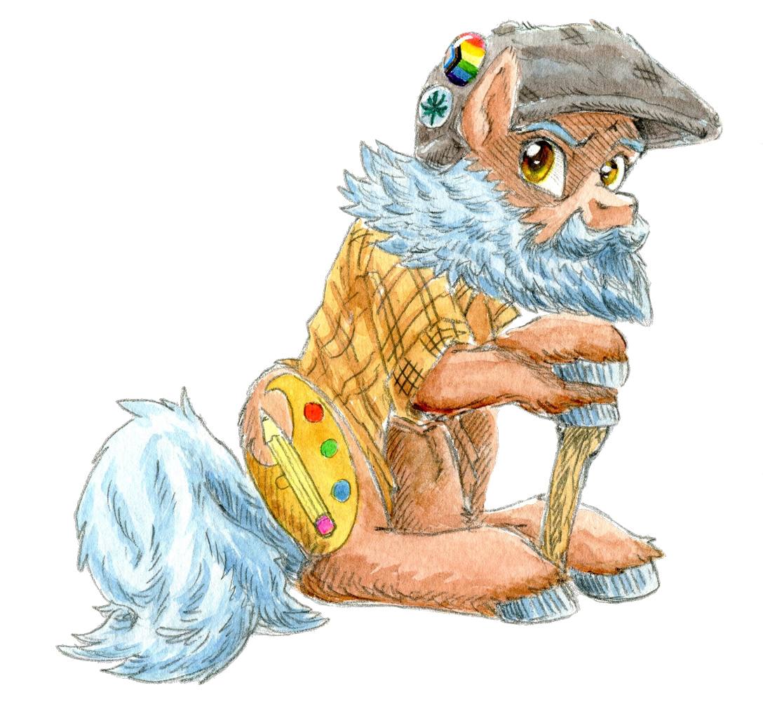 #3282874 - safe, artist:invalid-david, oc, oc only, oc:blue impasto ...