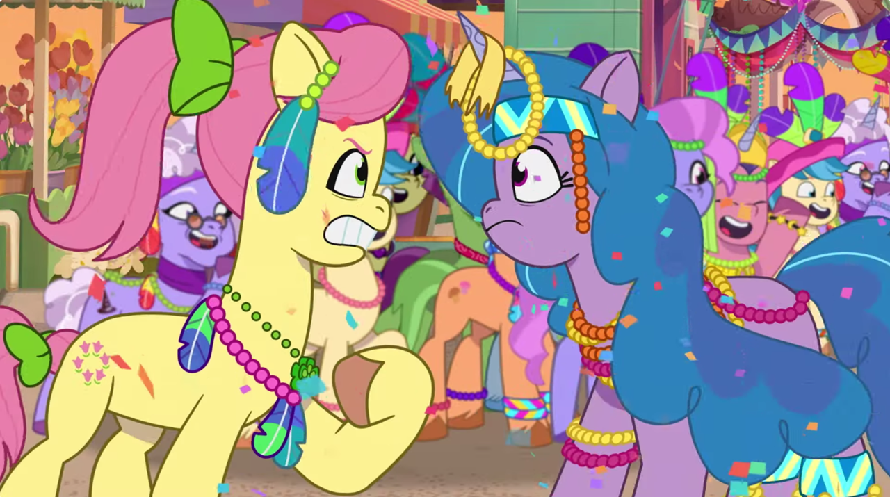 #3283054 - safe, screencap, elderberry blossom, grassy hills, izzy ...