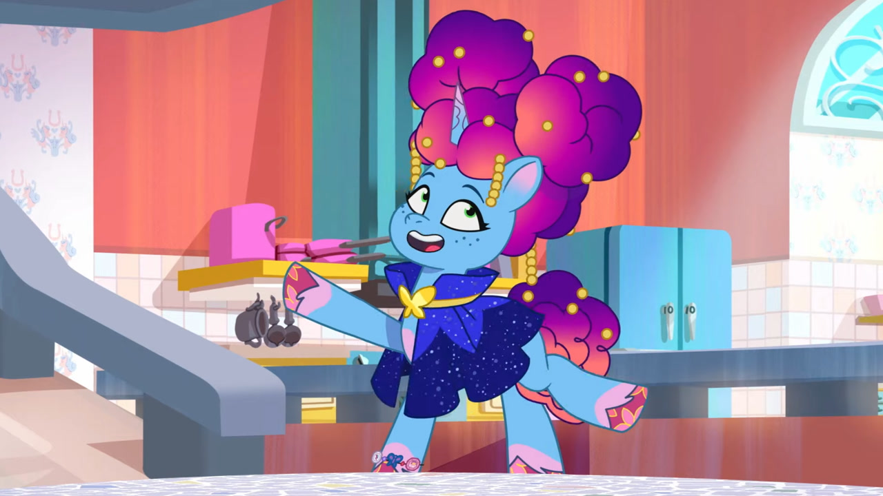 #3283211 - safe, screencap, misty brightdawn, pony, unicorn, g5, heavy ...