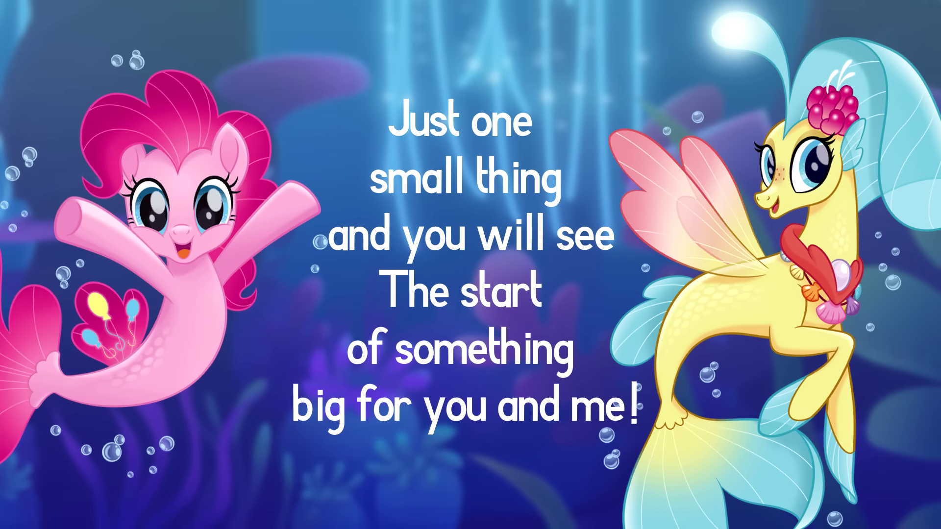 #3273447 - safe, pinkie pie, princess skystar, earth pony, seapony (g4 ...