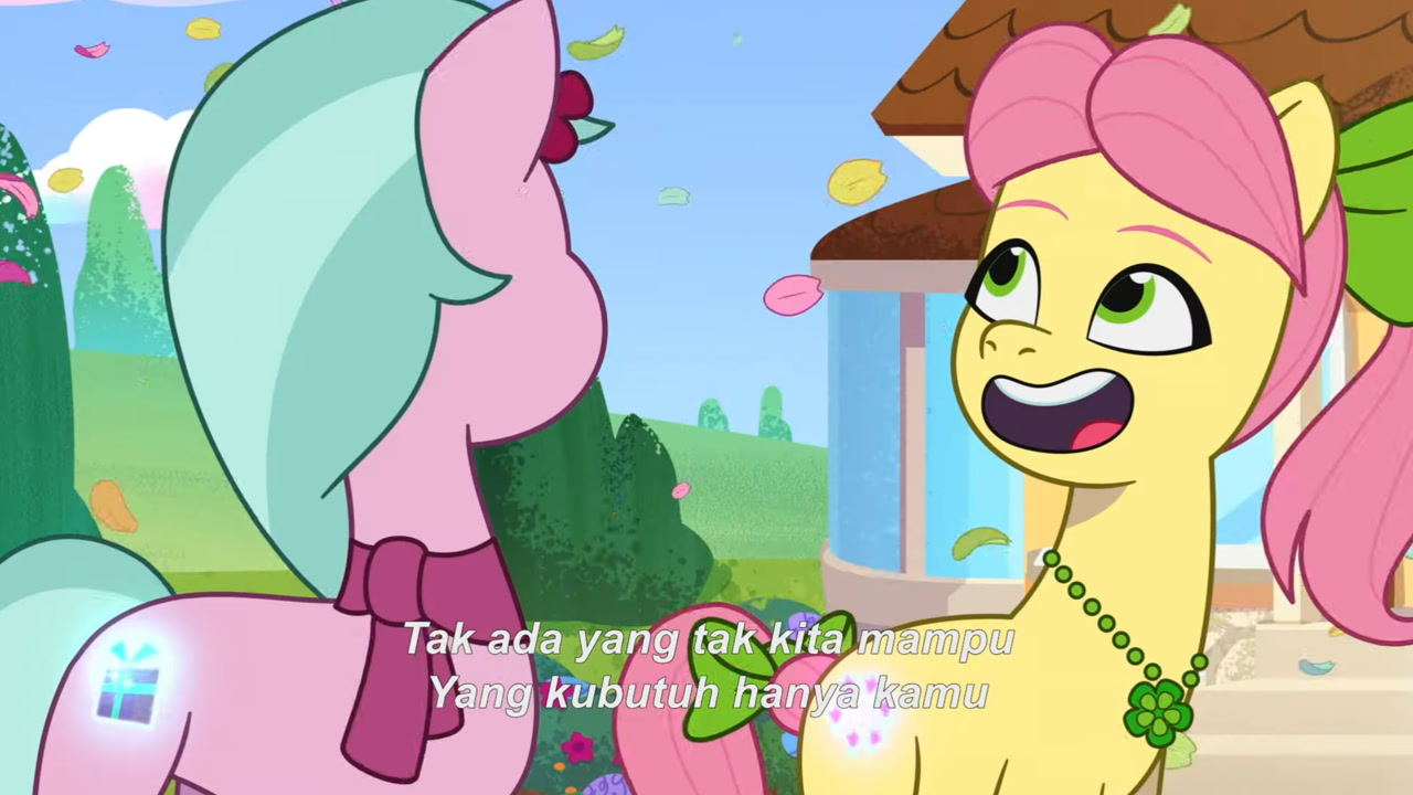 #3284390 - safe, screencap, dahlia, posey bloom, earth pony, pony, g5 ...