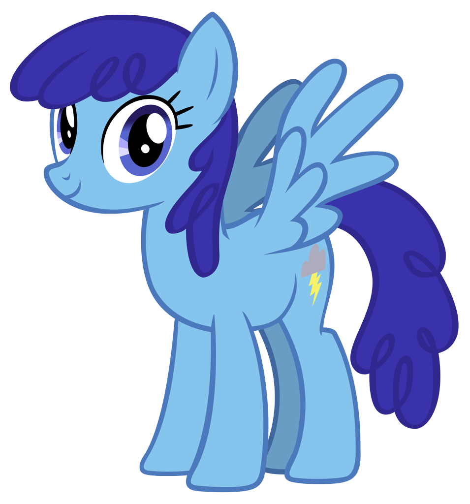 #3284555 - safe, artist:andoanimalia, blueberry cloud, pegasus, pony ...