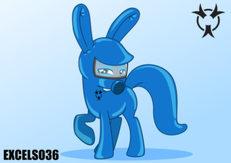 #3286016 - safe, artist:excelso36, oc, oc only, oc:toxic plunge, bunny ...