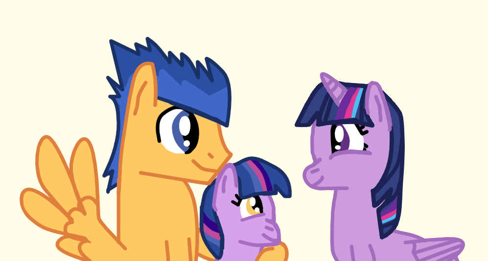 #3286236 - safe, artist:princessstar022, flash sentry, twilight sparkle, oc, oc:amethyst light ...