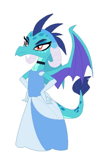 #3289591 - safe, artist:brightstar40k, princess ember, dragon, g4 ...