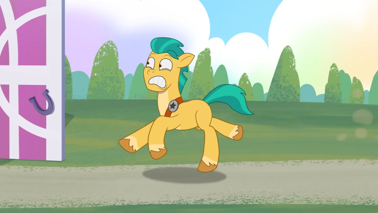 #3289968 - safe, screencap, hitch trailblazer, earth pony, pony, cake ...